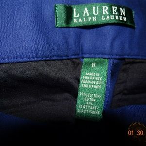 Lauren Ralph Lauren | Pants & Jumpsuits | Lauren Ralph Lauren Blue Trousers | Poshmark